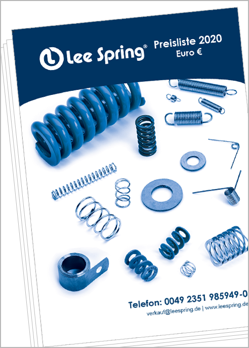 kostenlosen Katalog anfordern | Lee Spring